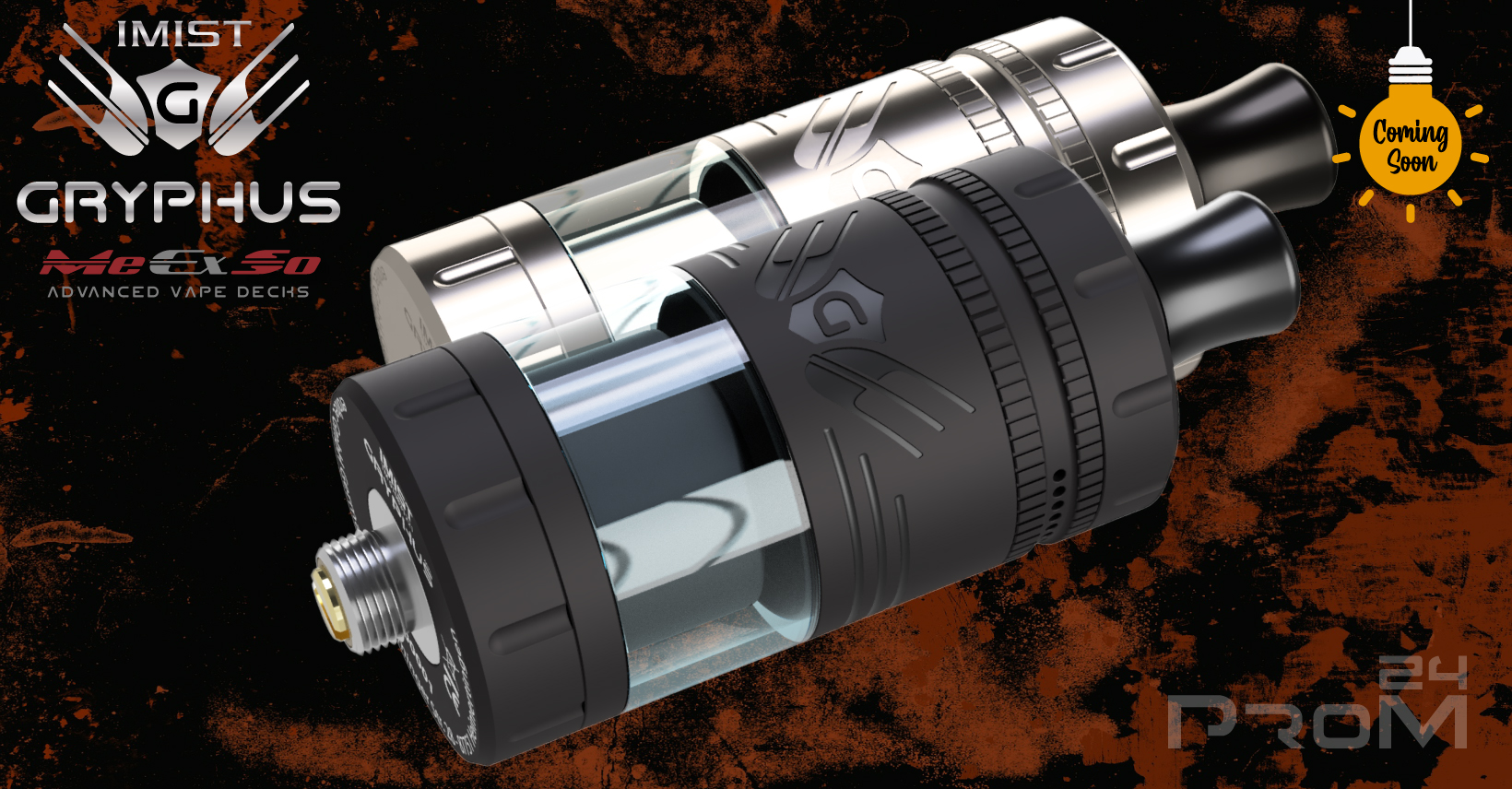 IMIST Gryphus ProM24 MTL - Mesh RTA - eroltec Vapers Blog